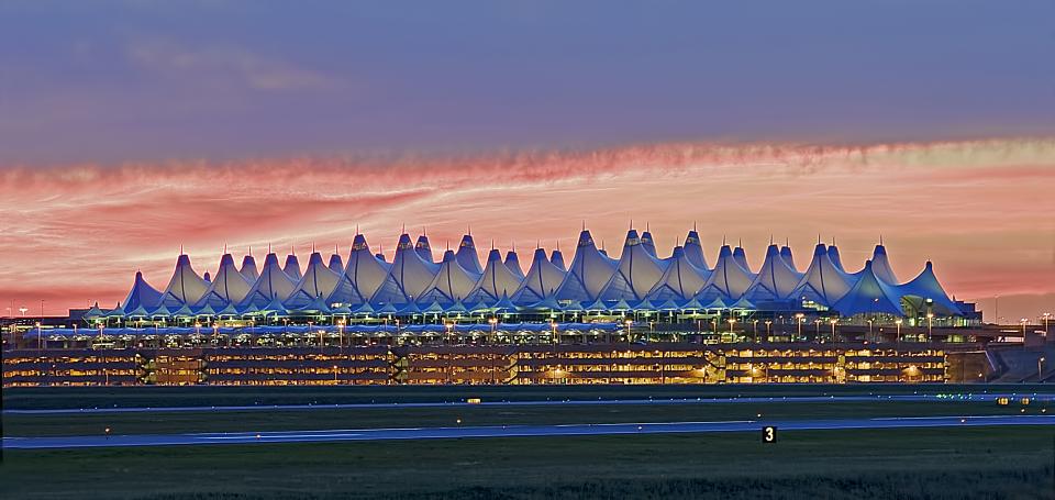 Denver Airport at Dawn | Shutterbug